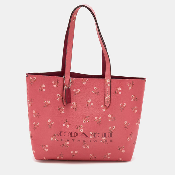 Coach | Bags | Coach Multicolor Floral Print Coated Canvas Highline ...